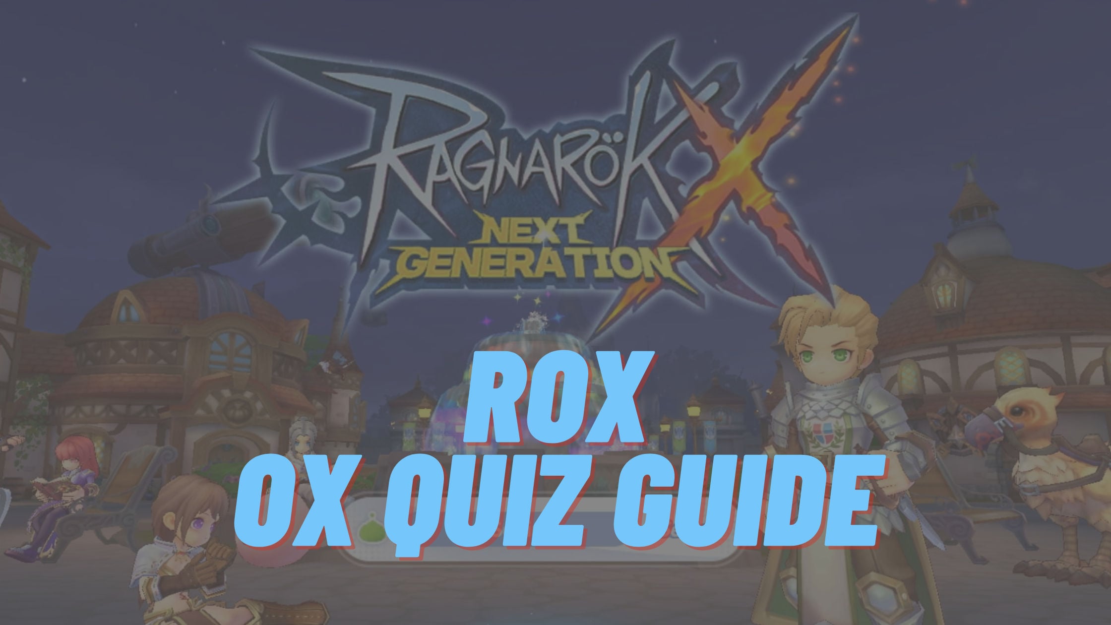 OX Quiz ROX [July 2021] | All Possible Answers for ROX OX Quiz