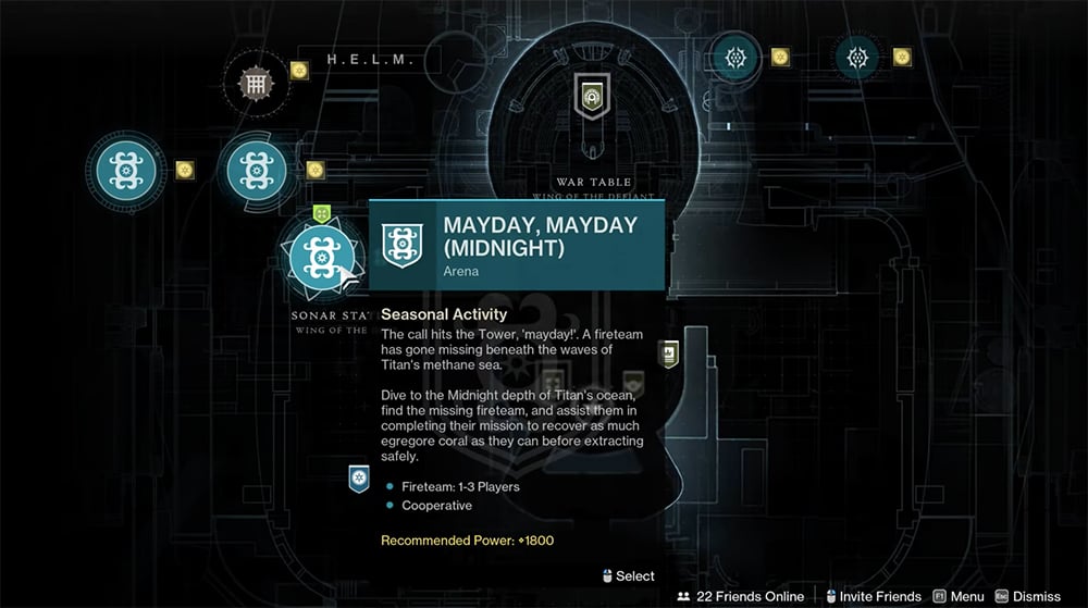 Destiny 2: Mayday Mayday Midnight Mission